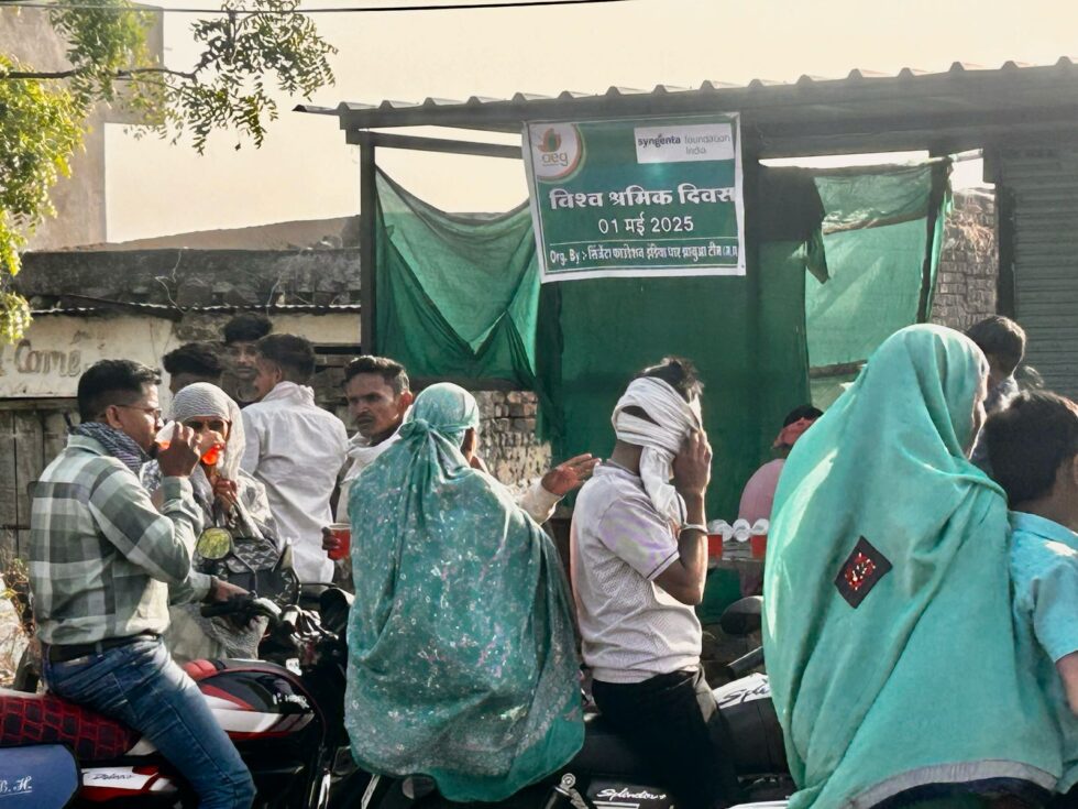 Community Kindness on Labour Day | Syngenta Foundation India